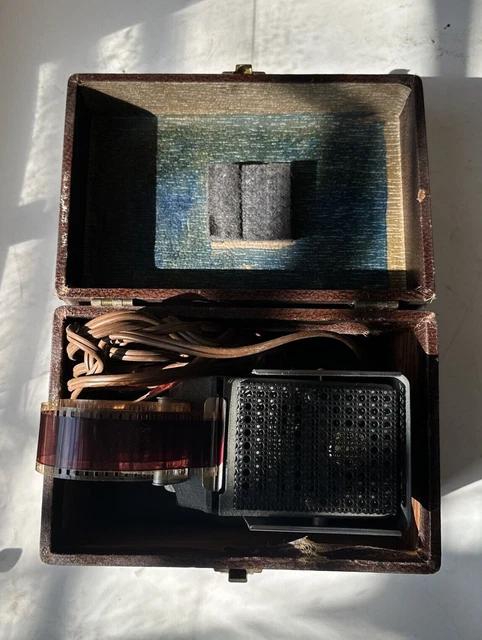 RARE VINTAGE STANDARD Projector Equipment CO. Chicago Model 666 ...