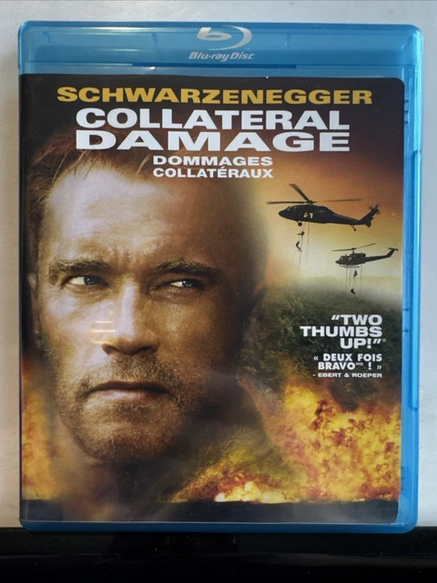 COLLATERAL DAMAGE - Arnold Schwarzenegger Bluray Rare OOP Action ...