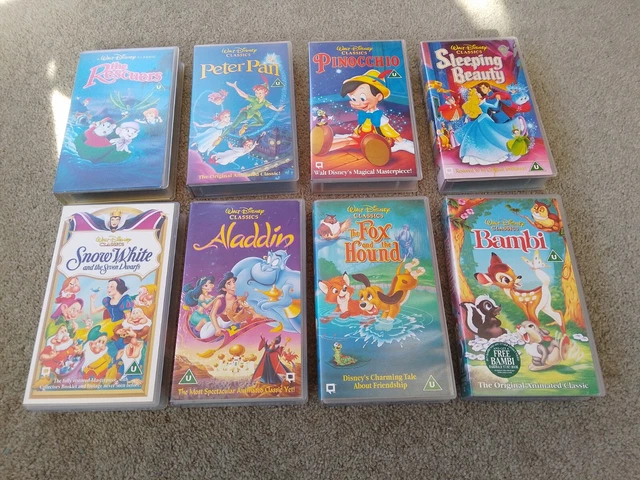DISNEY CLASSICS VHS Video Cassette 90's Cassette Tapes, Bundle Of 8 £8. ...