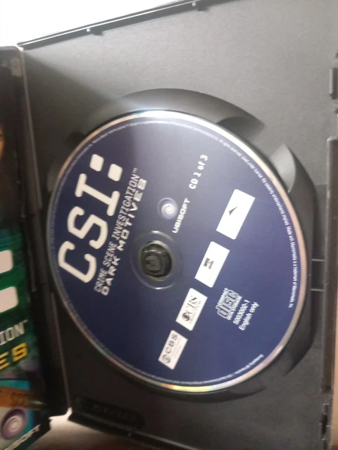 CSI : CRIME Scene Investigation - Dark Motives (PC CD Rom) 3 disques ...