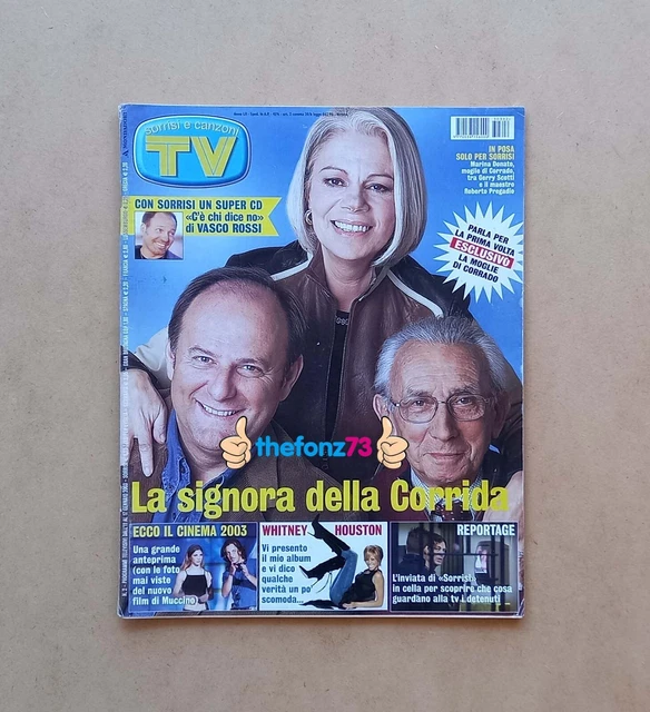 Rivista Tv Sorrisi E Canzoni N 2 Del 2003 Gerry Scotti Eur 3 90