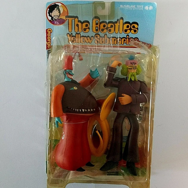 MCFARLANE THE BEATLES Yellow Submarine Figure George Harrison ...