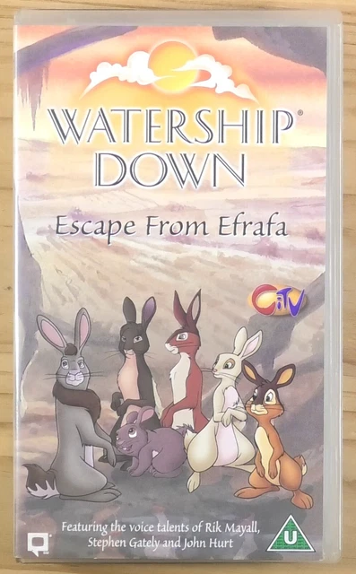 WATERSHIP DOWN: ESCAPE from Efrafa (Rare CITV VHS!) £5.99 - PicClick UK