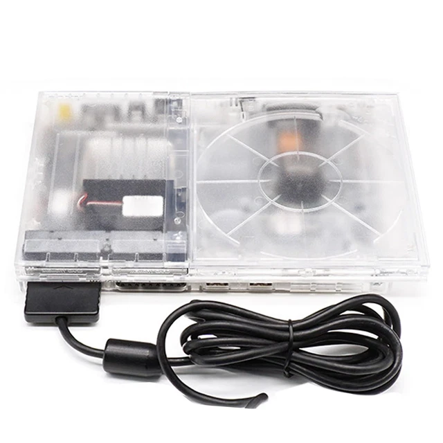 CONSOLE DI GIOCO trasparenti shell kit per PS Slim, chassis trasparente ...