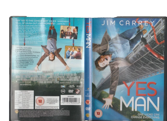 DVD YES MAN Jim Carrey (2009) EUR 1,16 - PicClick FR
