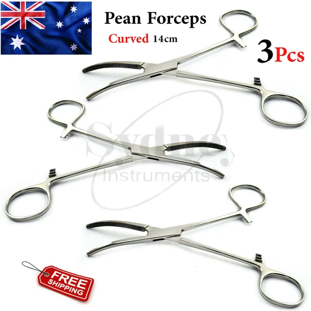 DENTAL SURGICAL HEMOSTATIC Locking Clamp Medical Forceps Artery Body ...