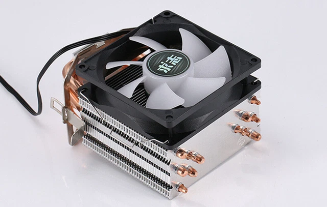 RADIATEUR CPU HEATPIPE Heatsink 4 Pin PWM Fan RGB LGA For Inter 12th ...