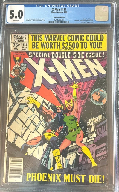 X-MEN 137 1980 DEATH OF PHOENIX couverture emblématique kiosque à ...