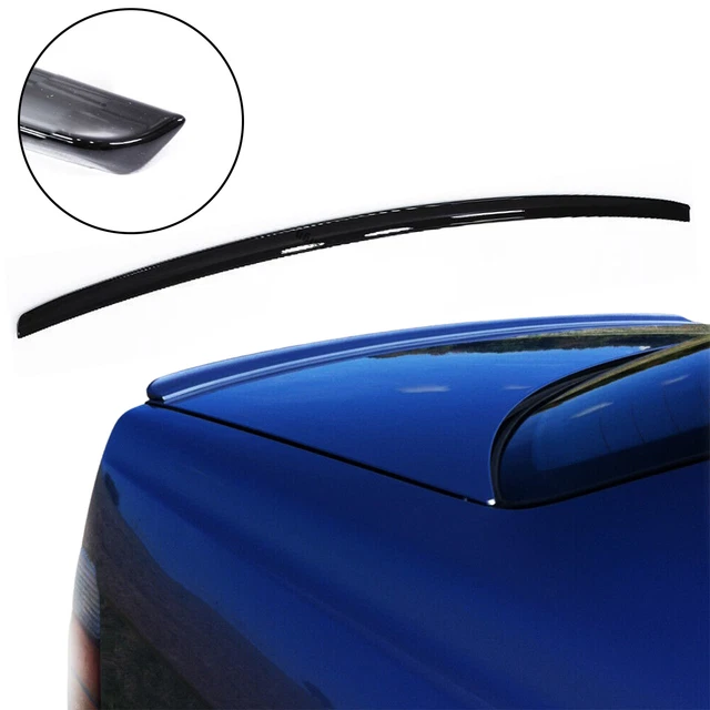 SPOILER LÈVRE, SLIM, Rond de Coin, Noir Mat Convient pour BMW E36 ...