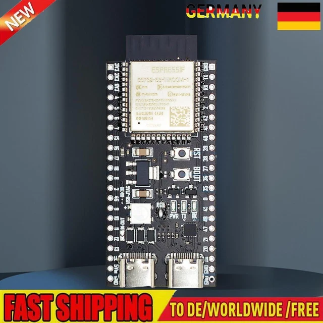 ESP32/ESP32-S3/ESP32-C3 SCHEDA DI sviluppo ESP32-C3-DevKitM-1 ESP32-S3-DevKitC-1 EUR 9,02 ...