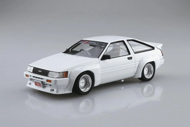 AOSHIMA 1/24 TOYOTA TRD AE86 Corolla Levin N2 1983 Plastik ...