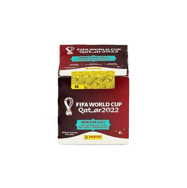 Panini Fifa World Cup Qatar 2022 Sticker Packs 50 Packs Sealed Box