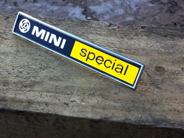 CLASSIC MINI BRITISH Leyland MINI SPECIAL Badge £23.50 - PicClick UK