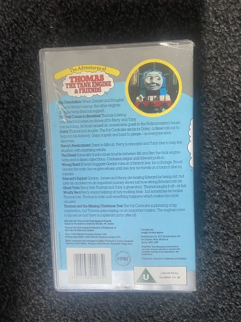 THOMAS THE TANK Engine And Friends VHS Ghost Train And Other Stories ...