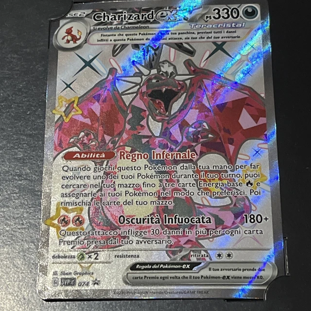 CARTE POKEMON CHARIZARD Ex SVP 074 | Promo Destino a Paldea Italiano ...