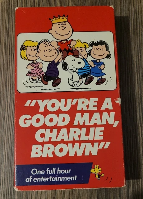VHS YOURE A Good Man Charlie Brown KVC Kartes Vintage 80s 1986 £10.27 ...