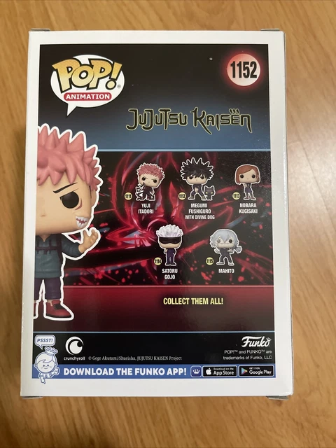 Yuji Itadori Sukuna Mouth Funko Pop Jujutsu Kaisen 1152 Hot Topic Expo Exclusive Eur 2641