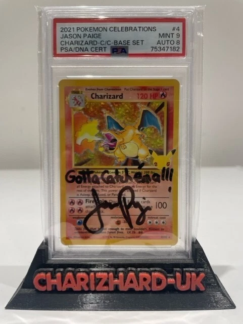 CHARIZARD 4/102 CELEBRATIONS C/C Base Set Holo PSA 9 Pokemon Card ...