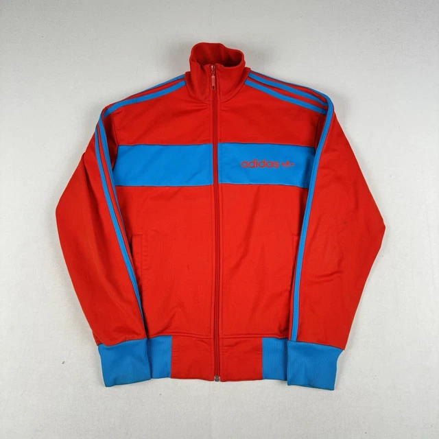 ADIDAS ORIGINALS FIREBIRD Jacket Red Blue Zip Track Top Vintage 2005 ...