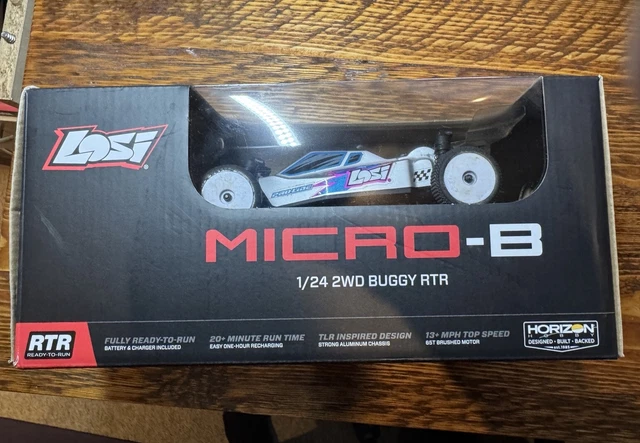 LOSI 1/24 MICRO-B 2WD Buggy RTR (White). UK Dealer Stock £132.00 - PicClick UK