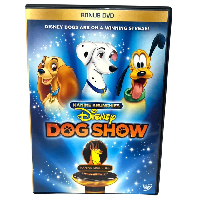 DISNEY KANINE KRUNCHIES Disney Dog Show (DVD, 2015) Good Condition ...
