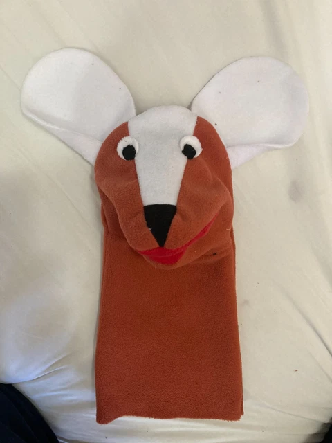 REPLICA OF RARE Vintage Brown Mouse Puppet as seen in Baby Einstein £31 ...