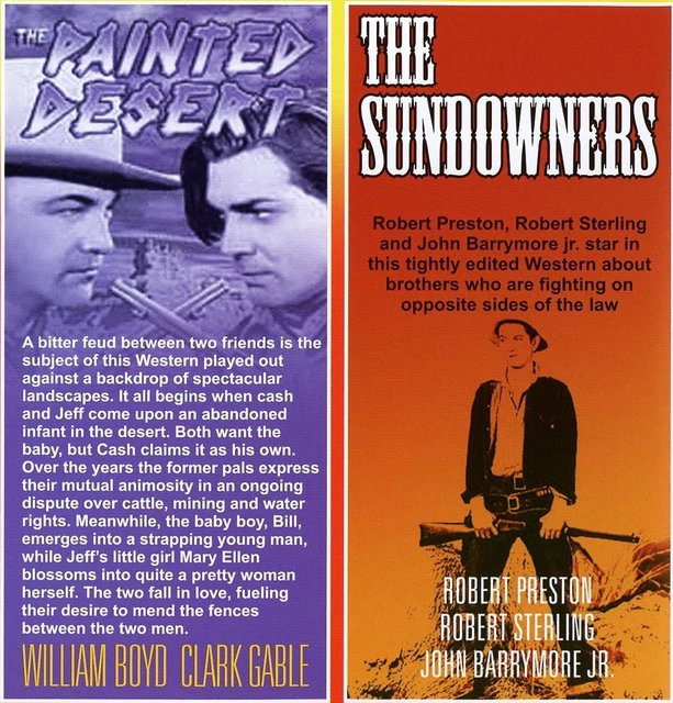 THE PAINTED DESERT + The Sundowners DVD (Region ALL PAL) VGC $7.95 ...