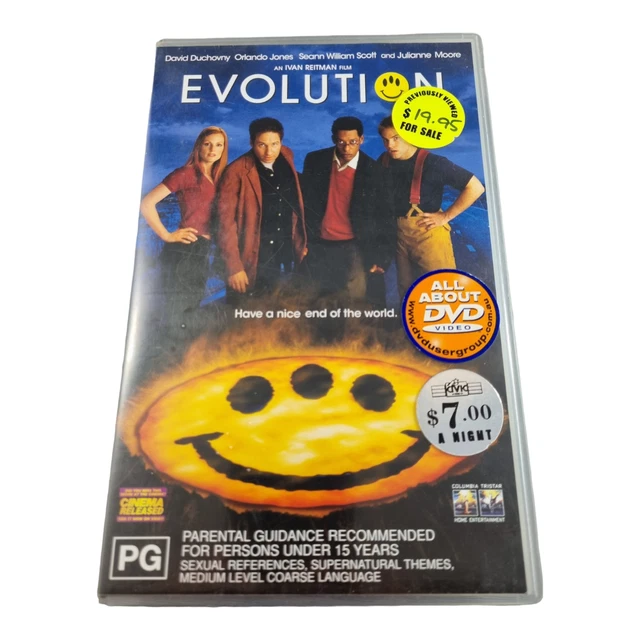 EVOLUTION - VHS Video Tape - David Duchovny - PAL - Big Box EUR 10,54 ...