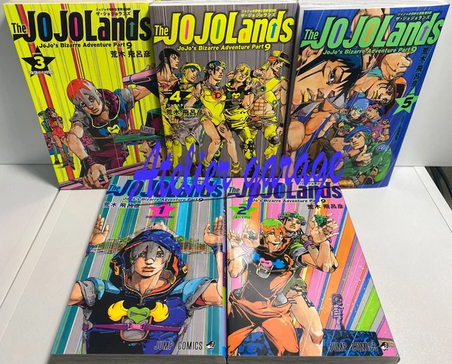 USED THE JOJOLANDS JoJos Part 9 Vol.1-5 Set Japanese Manga Araki ...