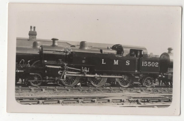 LMS RAILWAY LOCOMOTIVE No. 15502 Vintage RP Postcard 072c £2.20 - PicClick UK