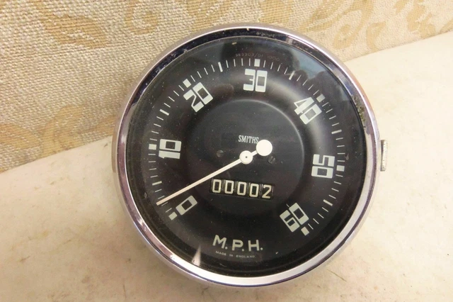 NOS SMITHS SPEEDOMETER 60Mph Bmc Austin Morris Van Truck # Sn3303/01 ...