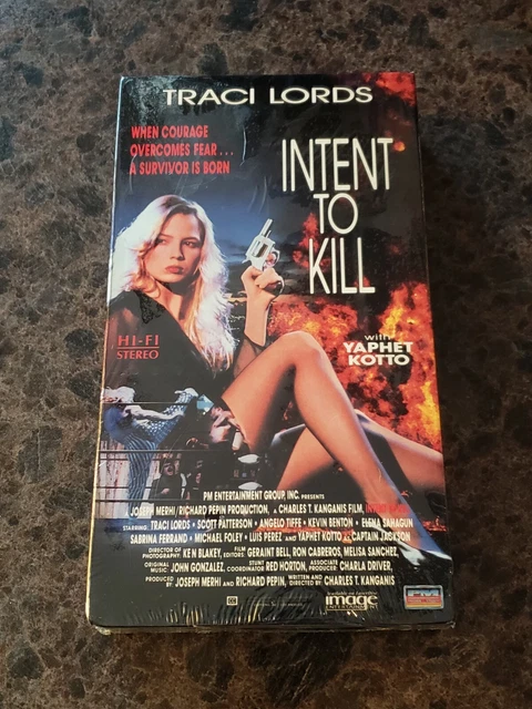 BRAND NEW INTENT To Kill (VHS, 1992) Traci Lords RARE Sealed OOP PM Release £54.02 - PicClick UK