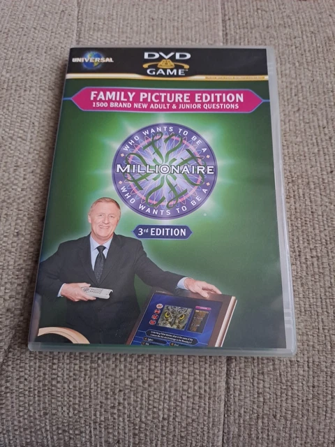 INTERACTIVE WHO WANTS To Be A Millionaire 3 (DVD, 2005) Complete With ...