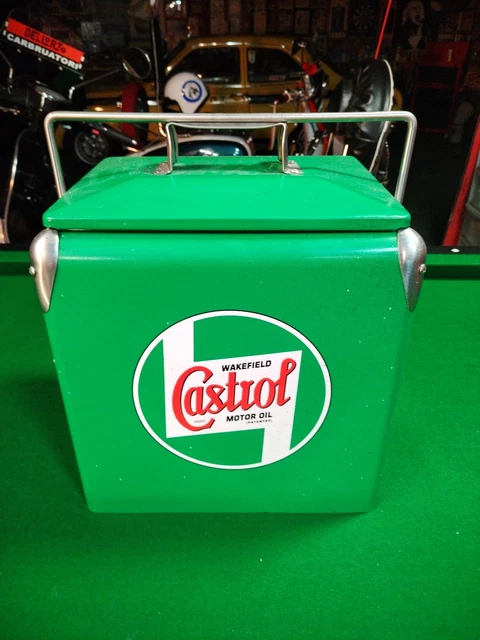 CASTROL OIL REPRODUCTION Cool Box About Four Years Old Never Used ...