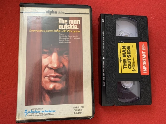 THE MAN OUTSIDE Rare Pre-Cert Big Box Ex-Rental Vhs Video Tested Ronnie ...