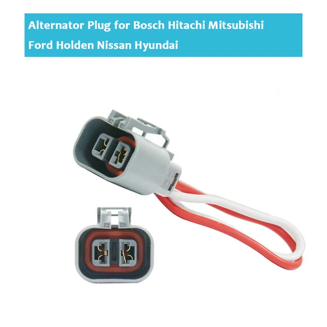 ALTERNATOR PLUG FIT Nissan Patrol Ford Hyundai Bosch Hitachi Mitsubishi Isuzu $13.19 - PicClick AU
