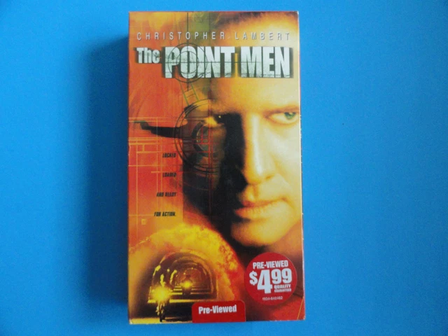 THE POINT MEN - Vhs - Christopher Lambert Blockbuster Rental £5.29 ...