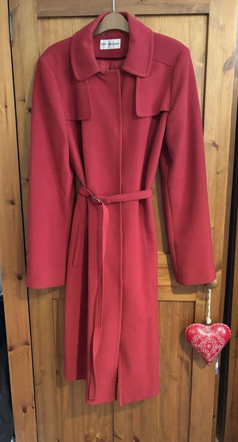 M&S AUTOGRAPH RED Coat - Tall Size 12 £17.22 - PicClick UK