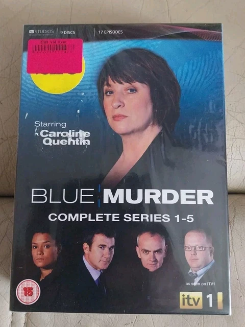 BLUE MURDER - Complete Series 1-5 DVD Caroline Quentin (New Factory Sealed) £19.99 - PicClick UK