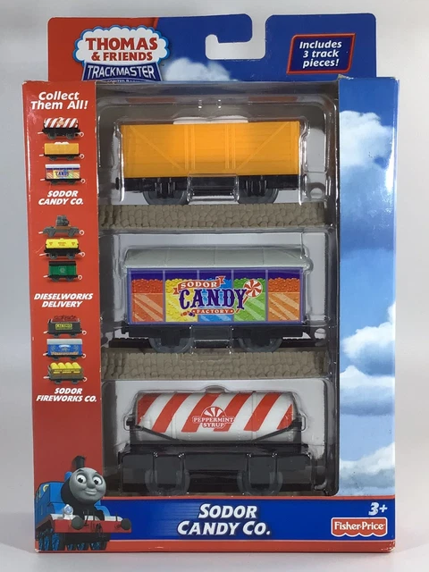 THOMAS AND FRIENDS Trackmaster Sodor Candy Co. NEW IN PACKAGE RARE ...