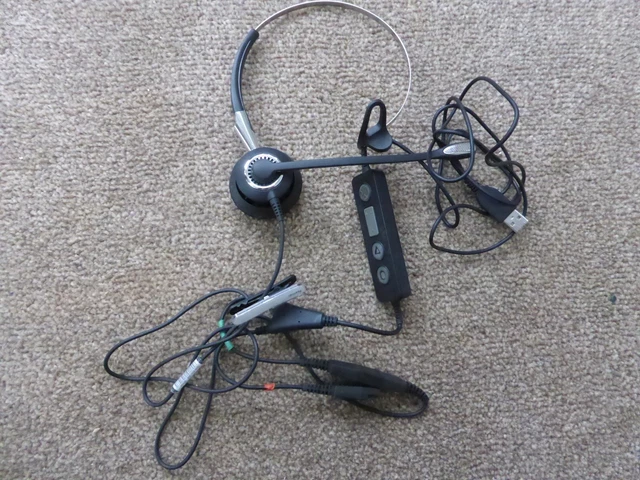 JABRA LINK 265 ENC009 USB/QD Trainer Cable Splitter Y Cord Cable ...