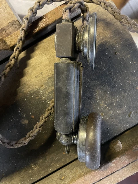 VINTAGE PORTABLE LINESMAN’S Telephone Handset 44B 1930’s £52.72 ...