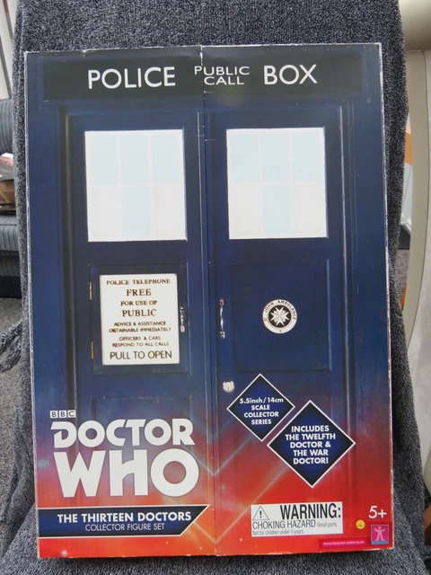 DOCTOR WHO THIRTEEN DOCTORS COLLECTOR FIGURE SET Limited Edition *BOX ...