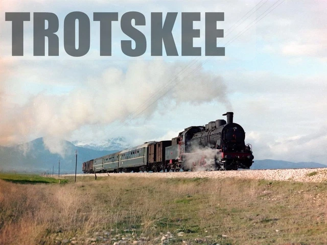 LARGER COLOUR NEGATIVE TCDD Turkey Railway Steam Loco 55043 c1982 ...