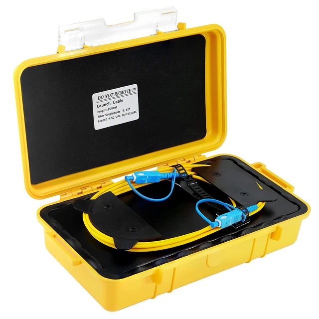 OTDR FIBER OPTIC Cable Test Tool OTDR Launch Cable Box SC/UPC-SC/UPC ...