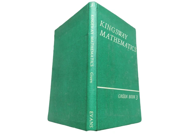 KINGSWAY MATHEMATICS GREEN Book 3 by Williams 1962 Hardback EUR 10,35 ...