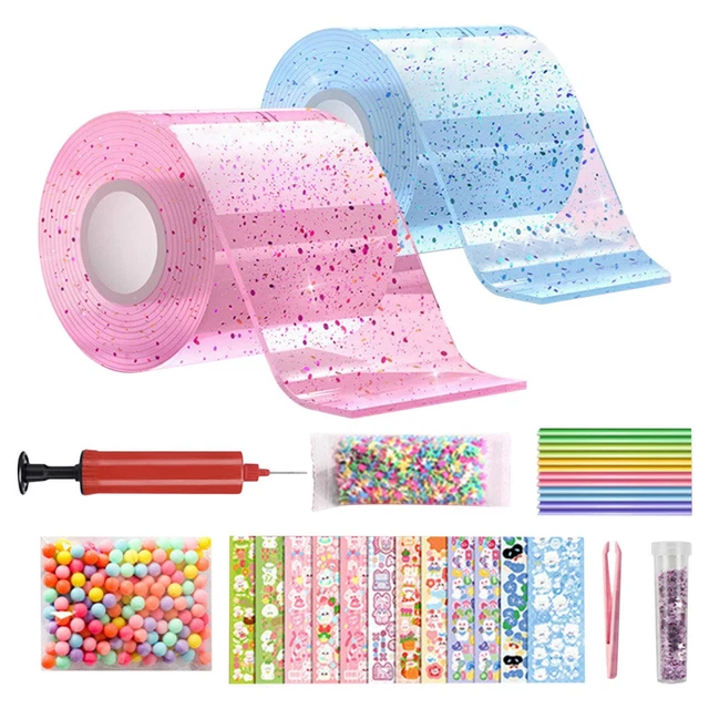 DIY NANO TAPE Bubble Kit Double Sided Maker Tape Bubbles Kids Gifts ...