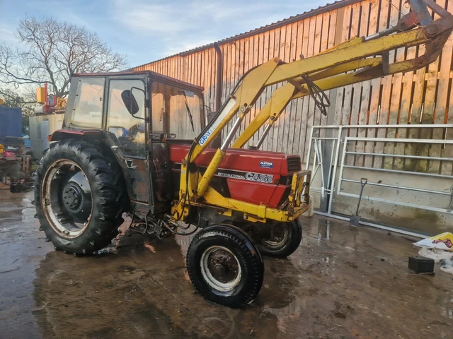 CASE 885 TRACTOR with tanco loader & bale spike v5 log book £4,850.00 ...