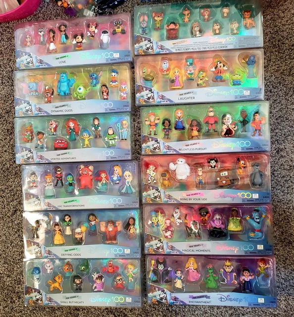 DISNEY 100 YEARS COMPLETE 12 Box Set! 100 Total Figures-New & Sealed ...