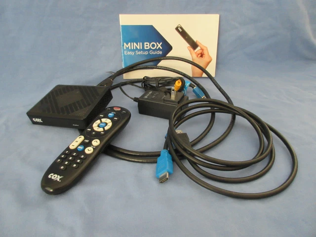 COX / CISCO Mini TV Box HD-uDTA-C Remote URC-2220-R & AOEM Adapter DTA ...